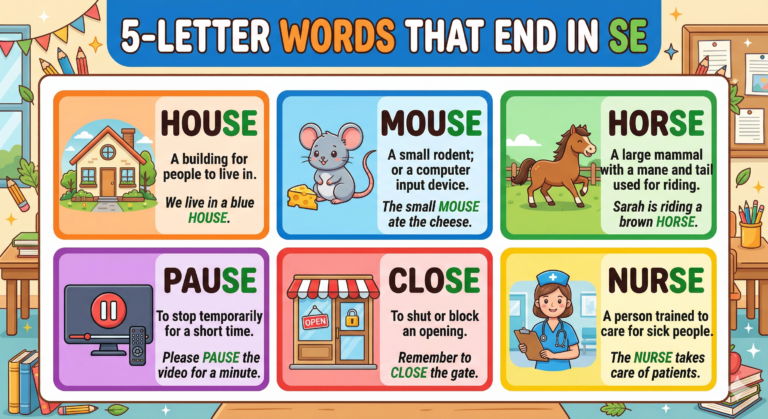 5-Letter Words That End in SE: The Complete Strategy List wordshint.com